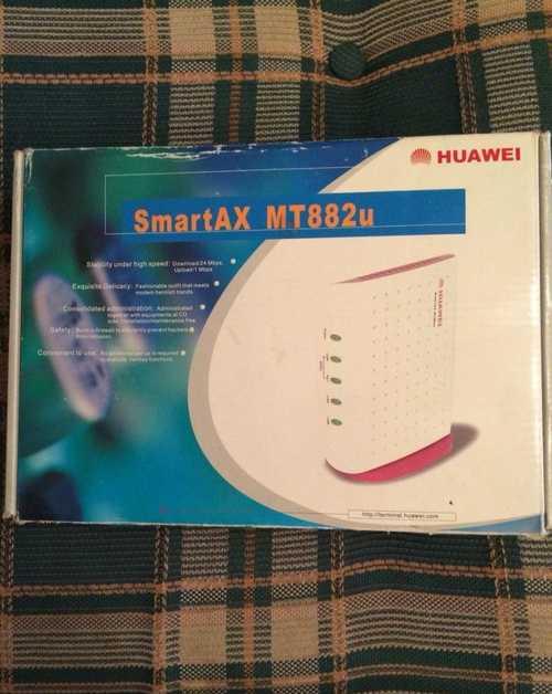 Adsl роутер Huawei SmartAx MT882u