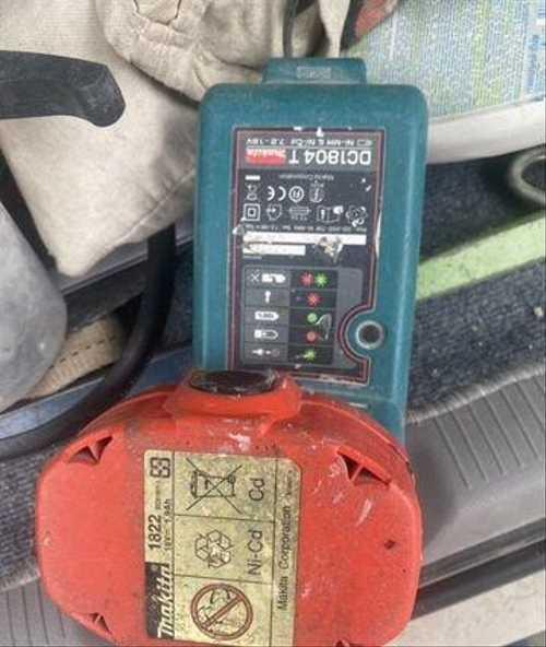 Аккумулятор makita 18v с зарядным устройством