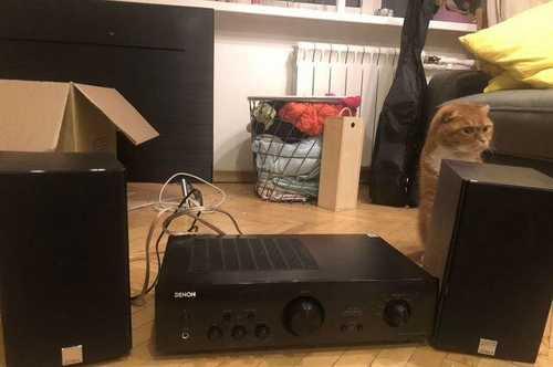 Усилитель Denon PMA-720AE и колонки Dali