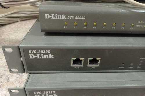 D-Link DVG-2032S VoIP шлюз и DVG-5008S