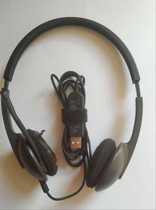 Гарнитура USB Logitech Headset H340