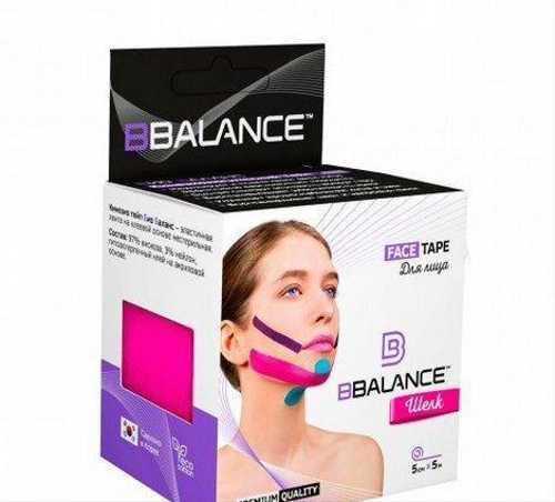 Кинезио тейп для лица BB face tape шелк