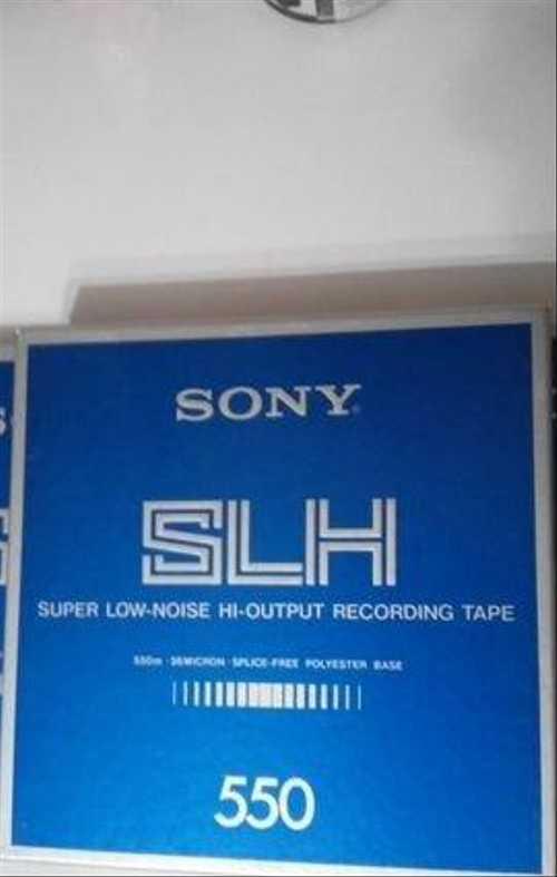 Магнитофонная лента sony SLH-550 550м