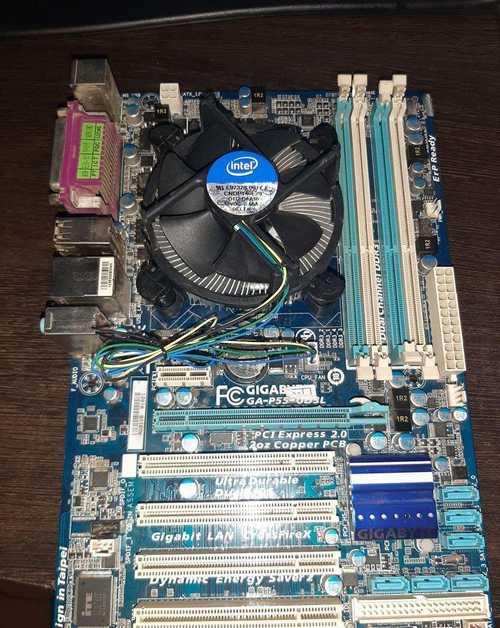 Материнская плата Gigabyte i5 750 kfa2 GTX550ti