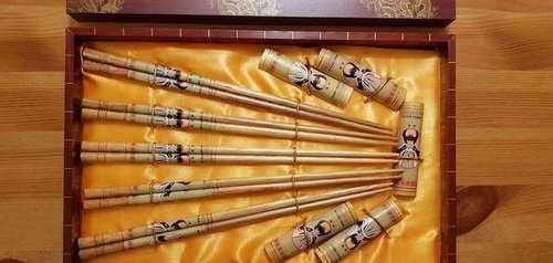 Деревянные палочки набор для суши Китай