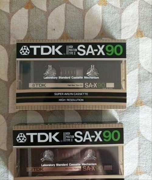 Аудиокассета TDK SA-X 90