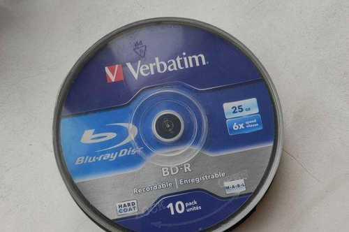 Болванки Verbatim BD-R 25 gb