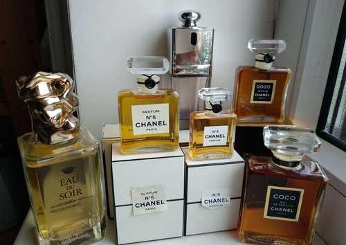 Парфюм винтаж Chanel 5, Coco, Addict, Sisley