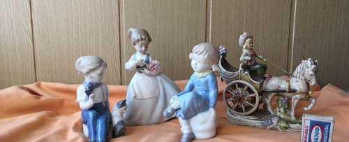 Фарфоровые статуэтки LLadro Испания и СССР