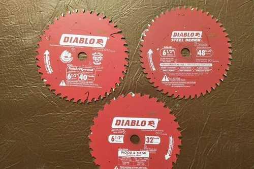 Diablo диски для циркулярки 165мм(6 1/2)