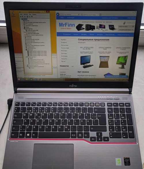 Fujitsu LifeBook E754 FullHD