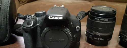 Зеркальный фотоаппарат Сanon EOS 550D