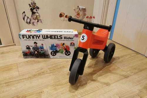 Трехколесный беговел funny wheels rider sport от 1