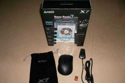 Игровая беспроводная мышь A4Tech XG-760 Black USB