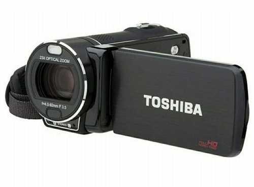 Миниатюрная видеокамера toshiba camileo x400