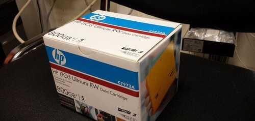 HP LTO3 Ultrium C7973A 800 GB (новые)