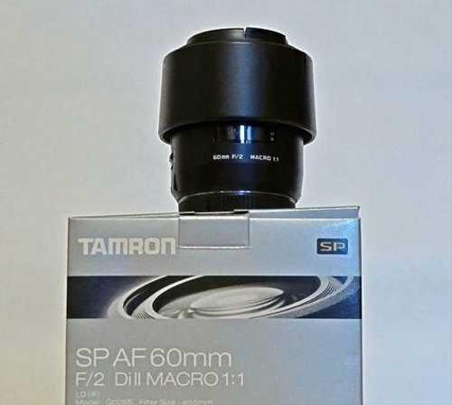 Объектив Tamron SP AF 60mm F/2 macro. Для Sony A