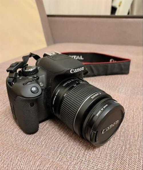 Зеркальный фотоаппарат Canon d650