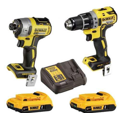 Набор dewalt DCF887+DCD791+акб+зу