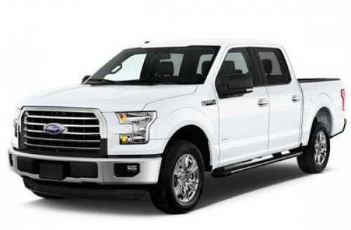 1:24 Ford F-150 2015, white. Welly