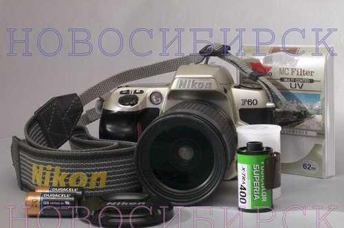 Фотоаппарат Nikon f60 с объективом Nikon 28-100