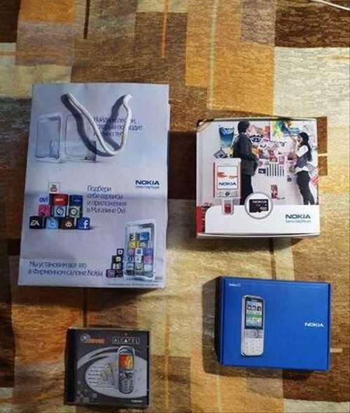 Коробки из под Nokia 3250 Xpress Music, и Nokia C5