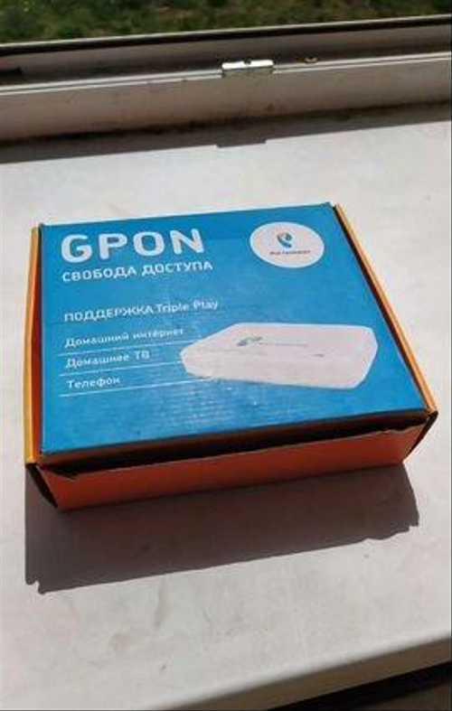 Wifi роутер gpon