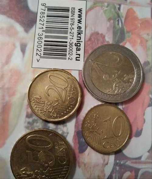 Евро, cent