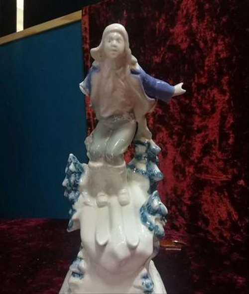 Статуэтка лыжник Вербилки