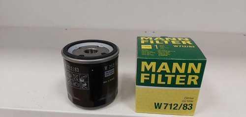 Масляный фильтр mann-filter W712/83