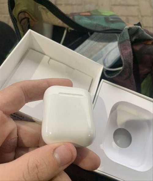 Беспроводные наушники apple airpods 1 оригинал купить | Аудио и видео ...