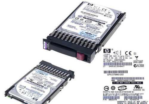 Жесткий диск HP 72Gb 10K SAS DG072A4951 2.5