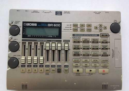 Портастудия Boss BR-600, digital recorder, drum-ma