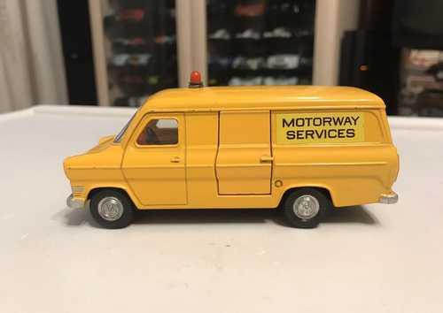 Dinky Ford Transit Van Motorway Services Англия