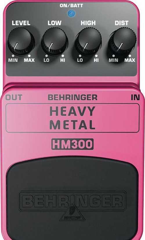 Behringer HM 300 heavy metal - гитарная педаль
