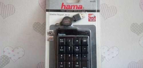 Hama Slimline Keypad SK130(кейпад) купить б у | Festima.Ru (272428496)