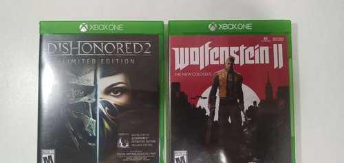 Dishonored / Wolfenstein 2 Xbox One