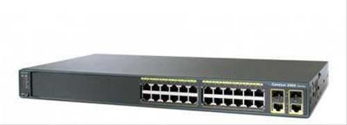 Коммутатор (свич) Cisco WS-C2960-24TC-S C ндс