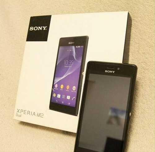 Смартфон Sony Xperia M2 Dual фиолетовый