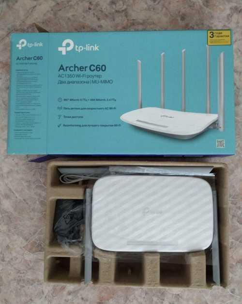 WiFi роутер tp-link Archer C60