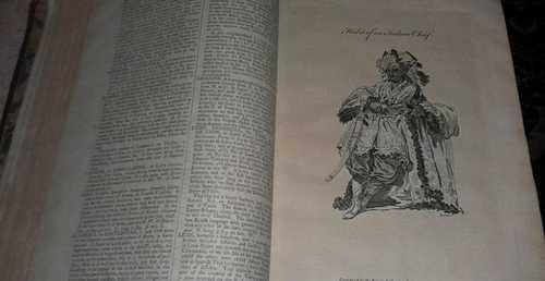 Старинная Огромная 40 см. книга лордов,1760.г