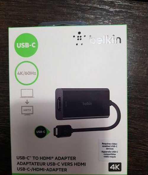 Переходник Belkin USB-C to hdmi