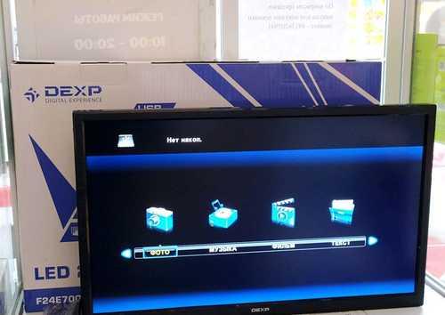 Телевизор dexp 60. DEXP f24e7000m. DEXP h24f7000e. Телевизор DEXP f22f7000e. Телевизор дексп 24 f7000e.