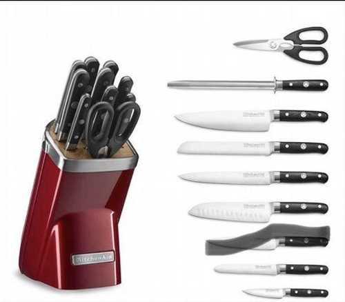 Набор ножей KitchenAid 11 предметов, Candy Apple R