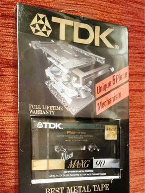 TDK MA-XG 90BH Fermo аудиокассета запечатанная