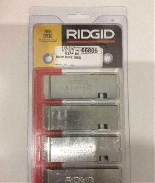 Ridgid, резьбонарезные гребёнки