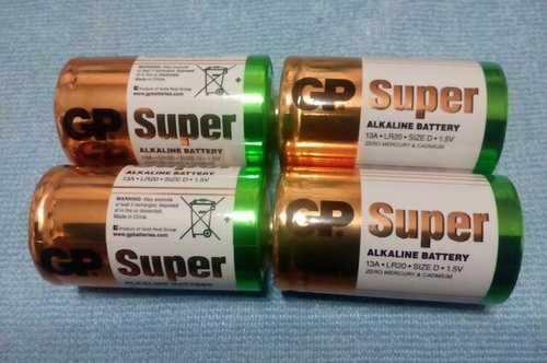 Super alkaline batteries