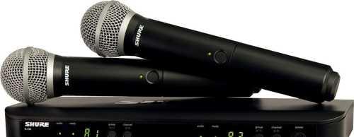 Радиомикрофон Shure BLX288E/PG58