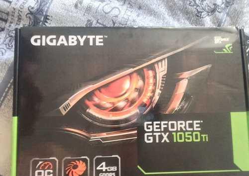 Видеокарта gygabyte GeForce GTX 1050ti 4 gb