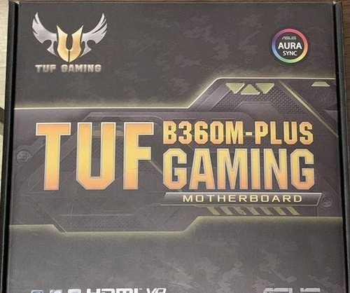 Материнская плата asus TUF gaming B360-plus